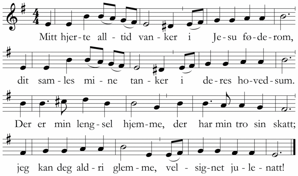 Mitt hjerte alltid vanker (LH380) – Liturgisk ressursbank